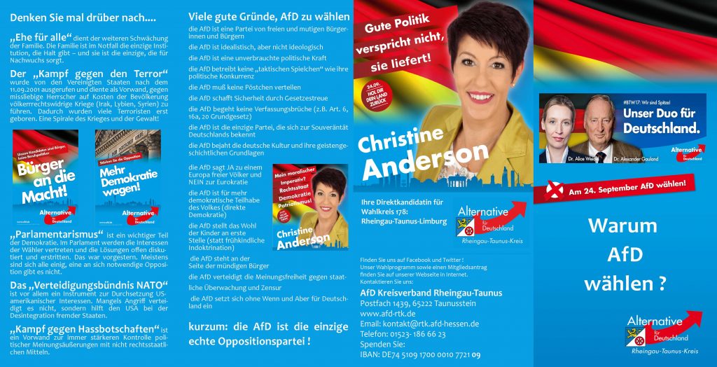 AfD stellt zugespitzten Flyer für den Rheingau-Taunus vor - AfD ...